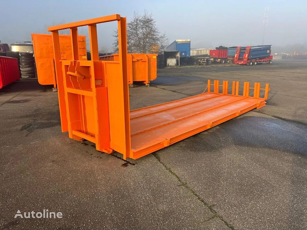 Flatbed Haak/Kabel systeem - Laadvloerlengte 6m50 karoserija platforma