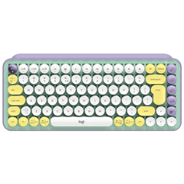 Tastatura Logitech Pop Keys Daydream bela/ljubičasta US 920-010736