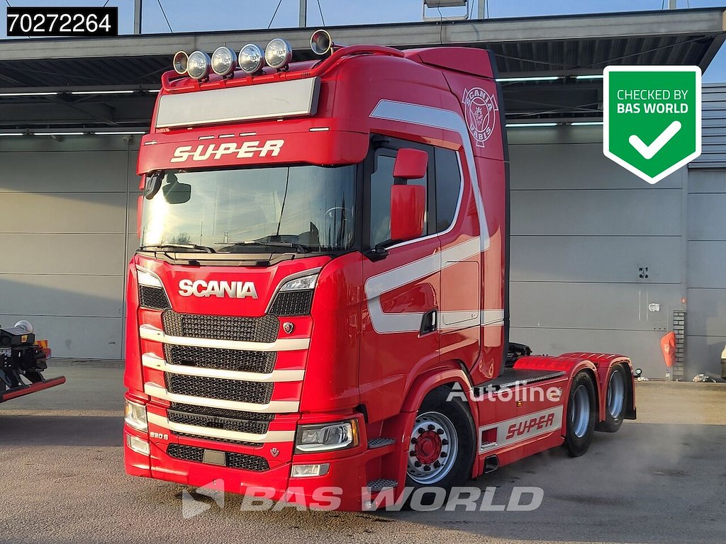 Scania S520 S 6X2 Full-Air! V8 Retarder Liftachse tegljač