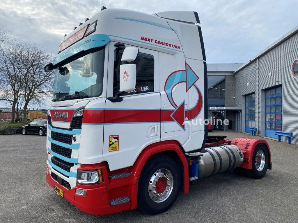 Scania NGS R410 / RETARDER / PARKCOOL / NL TRUCK / LNG / LEATHER / ALCO tegljač