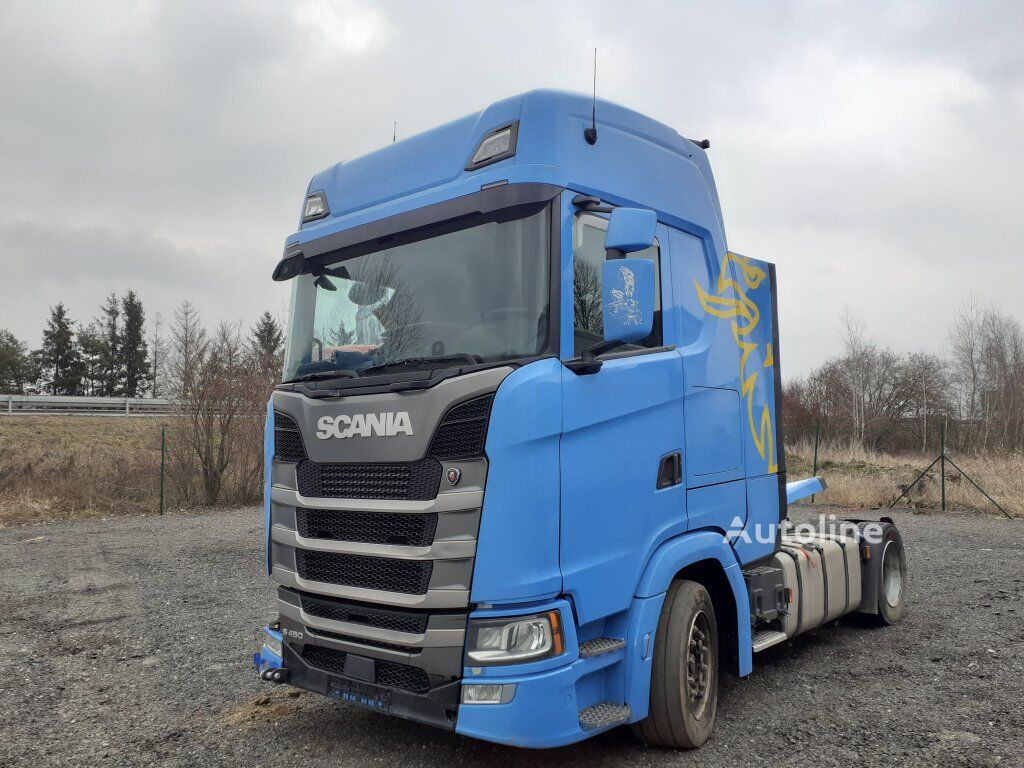 Scania S450 lowdeck tegljač