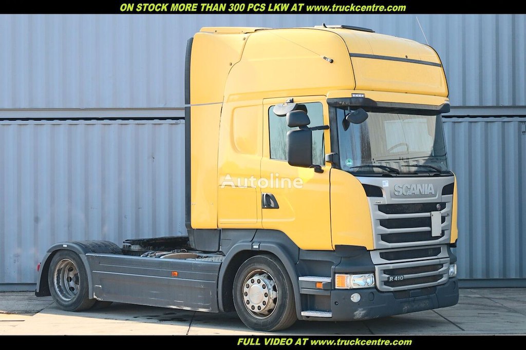 Scania R410, LOW DECK, TOP LINE, WITHOUT EGR, RETARDER tegljač