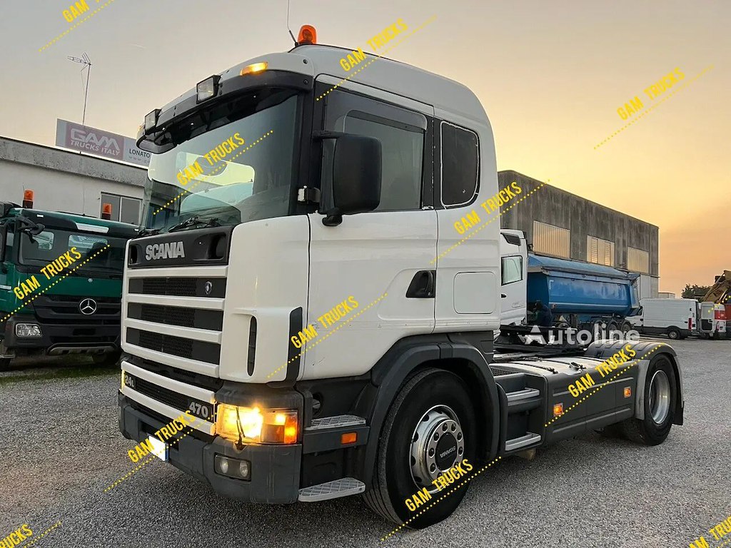 Scania 124L470 Opticruise 4x2 RETARDER tegljač