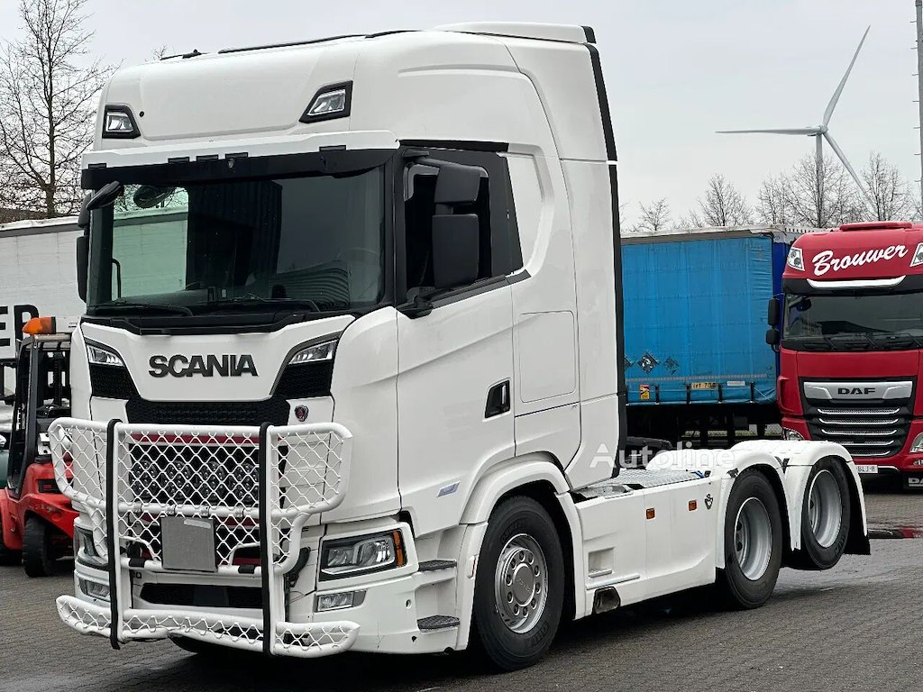 Scania S580 V8 NGS 6x2 Boogie / Retarder / 2 Tank / P-Airco/ Full Air! tegljač