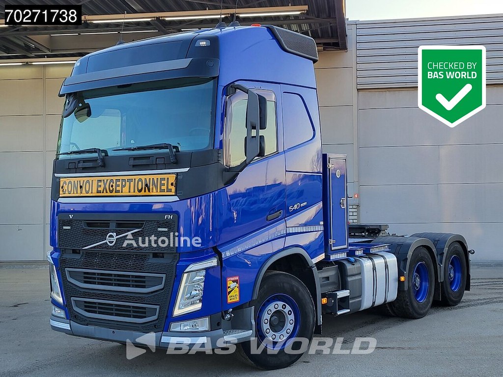 Volvo FH 540 6X4 150T! Globetrotter Retarder Big-Axle 2x Tanks tegljač