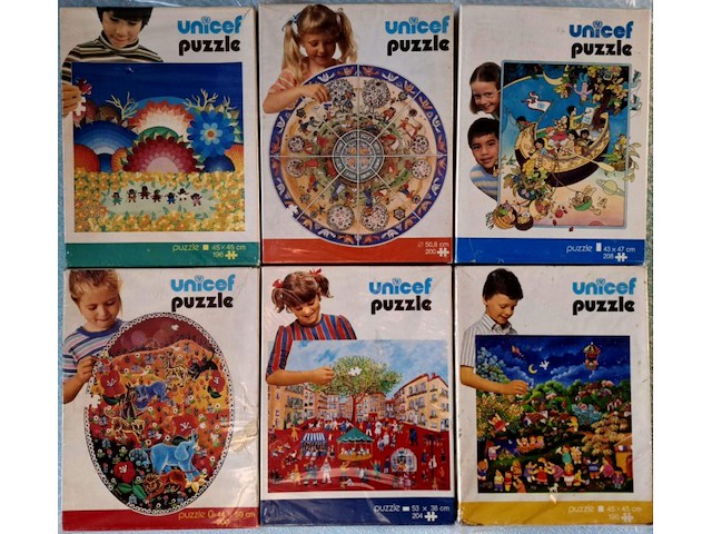 Unicef puzzle, Jugoslavija