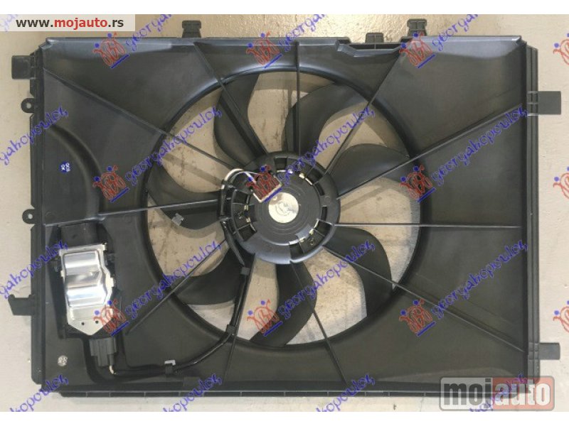 VENTILATOR KOMPLET (BENZIN/DIZEL) (405mm) (4 PIN) Mercedes b class (w246) 11-14 -dostupno