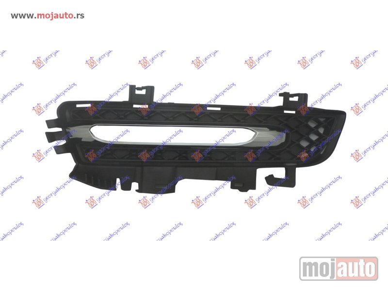 RESETKA PREDNJEG BRANIKA (SA RAVNIM LED DNEVNIM SVETLOM) Levo Mercedes e class (w207) coupe/cabrio 09-13 -dostupno