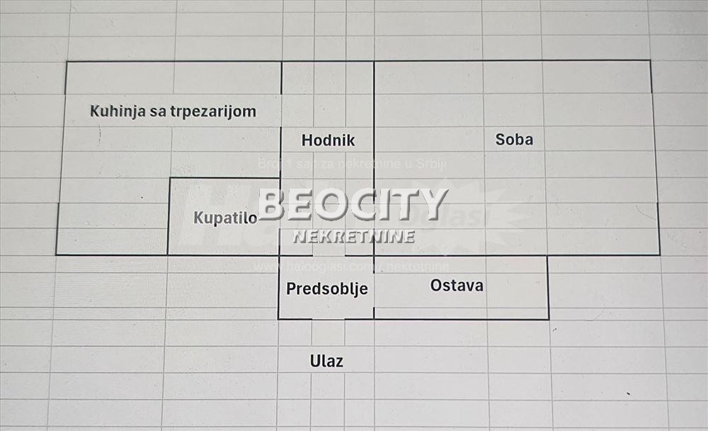 Jednosoban stan, 32 m2, Repište, Veljka Petrovića ID: 113698