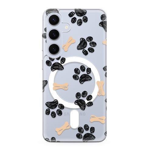 Futrola - maska silikonska print MagSafe za Samsung S921 Galaxy S24 5G puppy (MS)