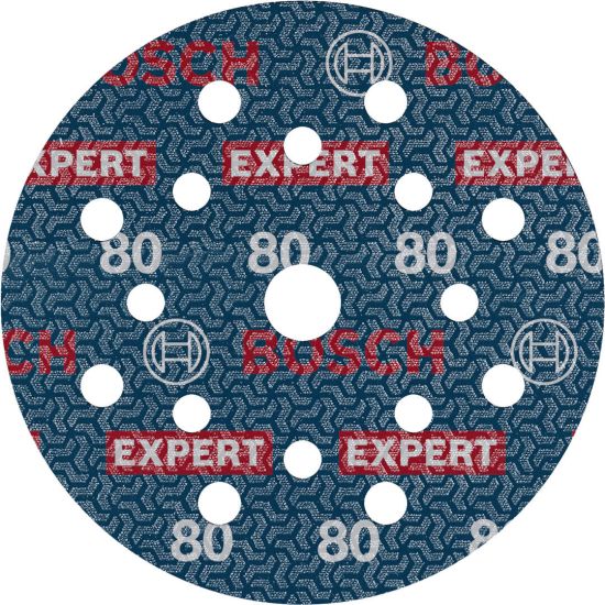 Bosch EXPERT O780 brusni disk sa folijom, 125 mm, G80 6 kom. (2608902400)