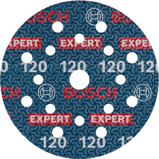 Bosch EXPERT O780 brusni disk sa folijom, 125 mm, G120 6 kom. (2608902401)