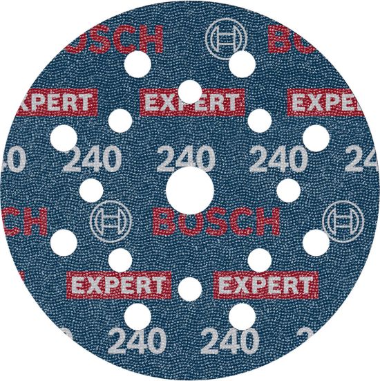 Bosch EXPERT O780 brusni disk sa folijom, 125 mm, G240 6 kom. (2608902404)