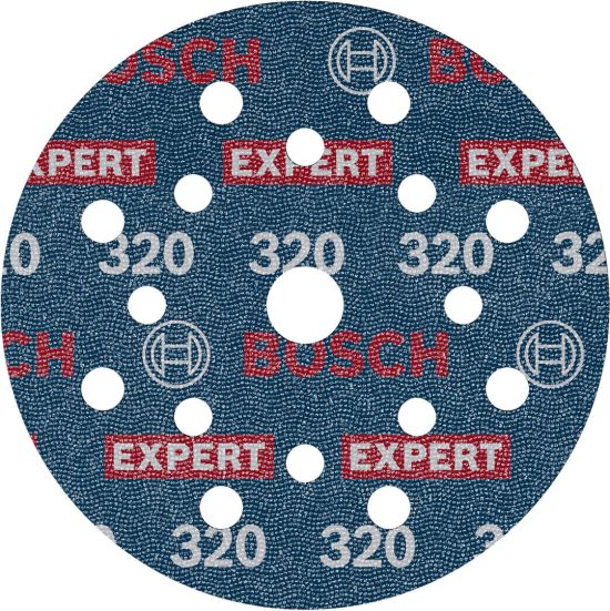 Bosch EXPERT O780 brusni disk sa folijom, 125 mm, G320 6 kom. (2608902405)