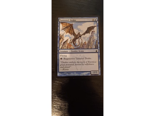 Magic The Gathering - Tattered Drake