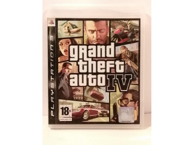 GTA 4 - GRAND THEFT AUTO IV  SA MAPOM  -  PS3