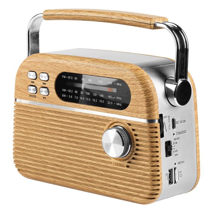 RETRO TUNE - Radio i bežični zvučnik, 3W