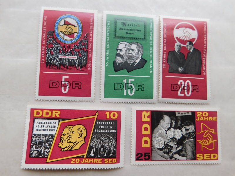 DDR 1966 KOMPLET ČISTA SERIJA