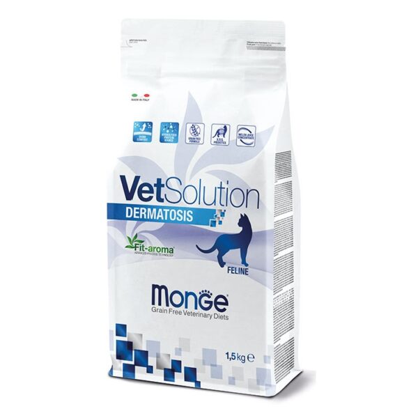 Monge VetSolution Cat Dermatosis – 1,5 kg