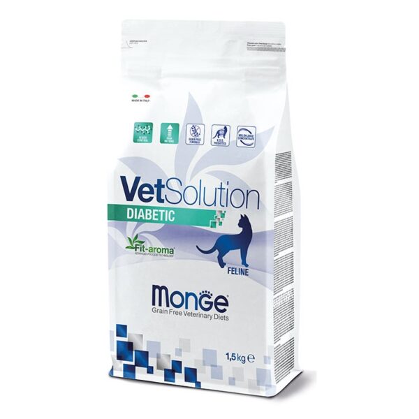 Monge VetSolution Cat Diabetic – 1,5 kg