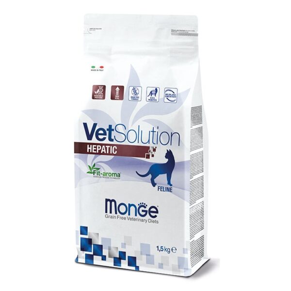 Monge VetSolution Cat Hepatic – 1,5 kg