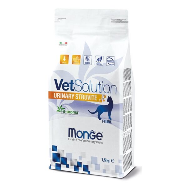 Monge VetSolution Cat Urinary Struvite – 1,5 kg