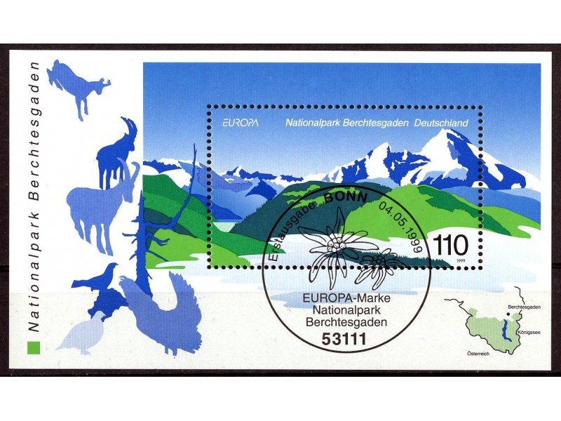 Nemačka BRD 1999. Blok br. 47