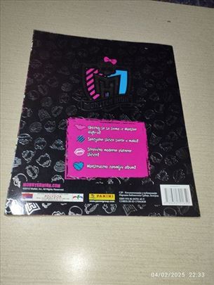 Monster high ALBUM PANINI