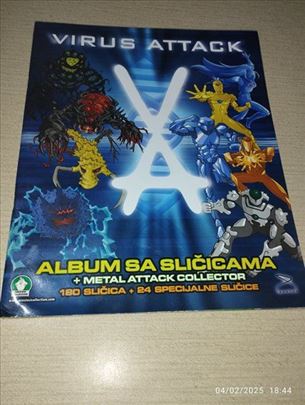 Album za sličice - VIRUS ATTACK