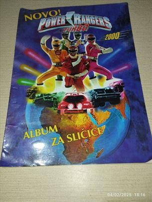 Album Power Rangers Turbo