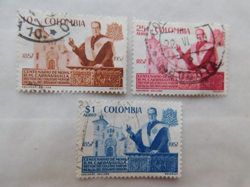 COLOMBIA 1959 KOMPLET SERIJA