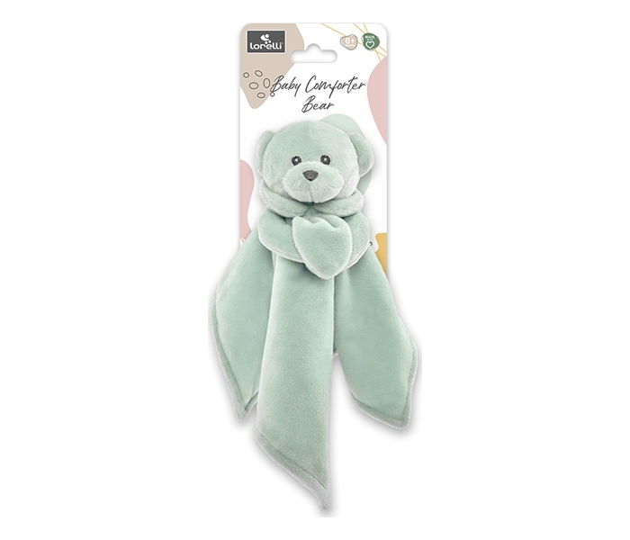 LORELLI PLISANA IGRACKA/CEBENCE ZA UTEHU BEBE - BEAR GREEN