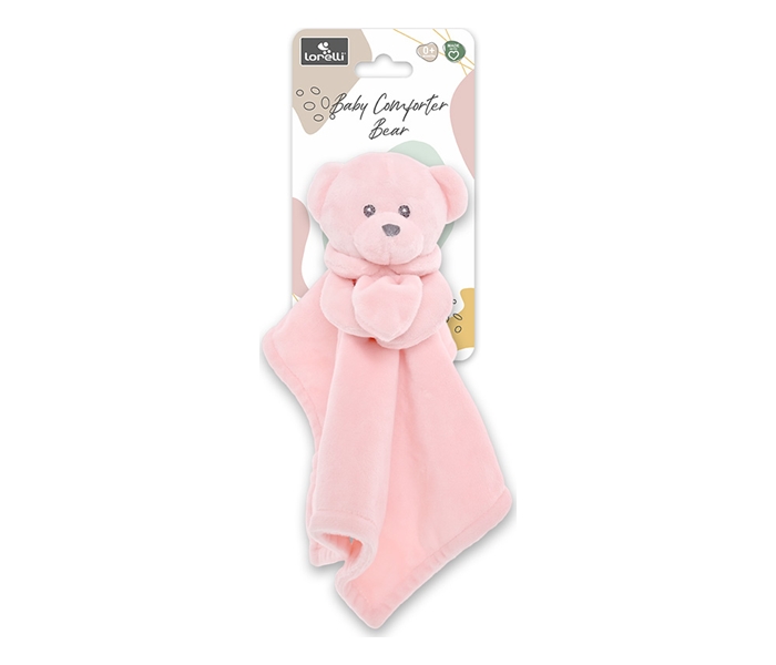 LORELLI PLISANA IGRACKA/CEBENCE ZA UTEHU BEBE - BEAR PINK