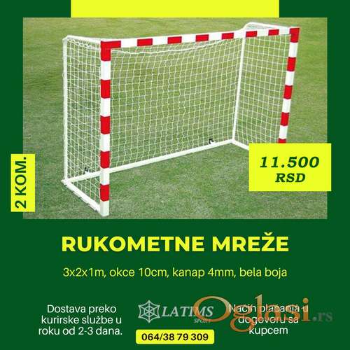 Mreze za rukometna golove (par)