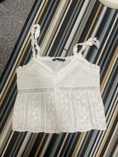 Zara nova pamučna bluza M