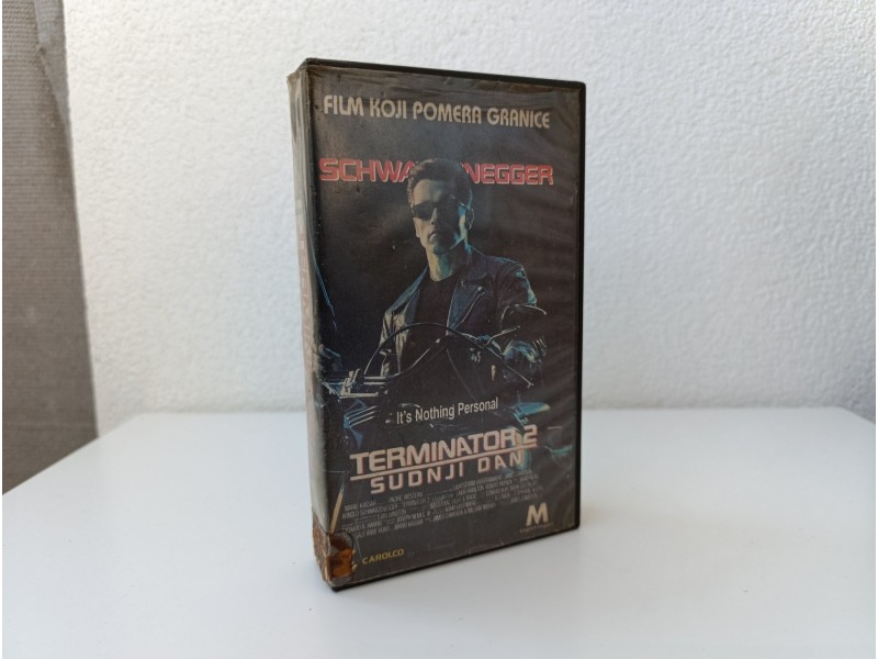 ***TERMINATOR 2*** - VHS Jugoslavija - RETKO