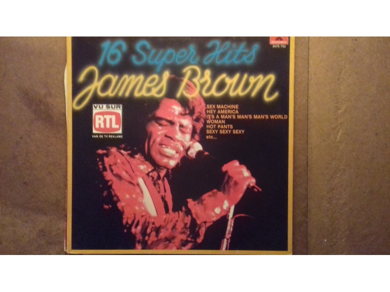 James Brown – 16 Super Hits (Belgija)