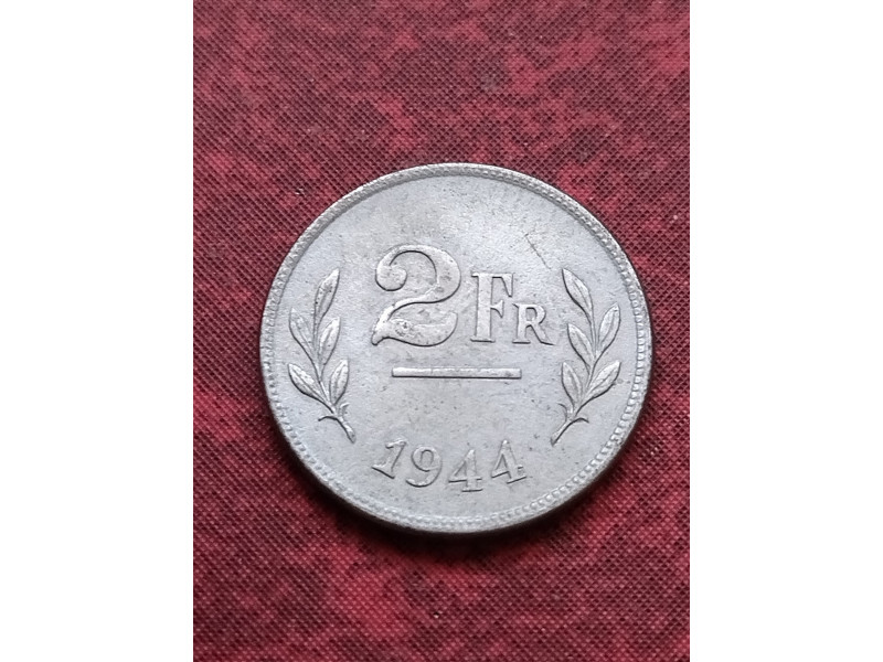 2 Franka 1944 - Belgija