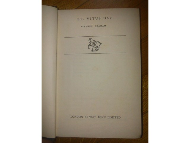 Vidovdan - Stiven Grejem - 1930 - St Vitus Day