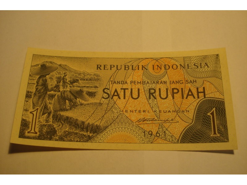 INDONEZIJA - 1 RUPI - 1961