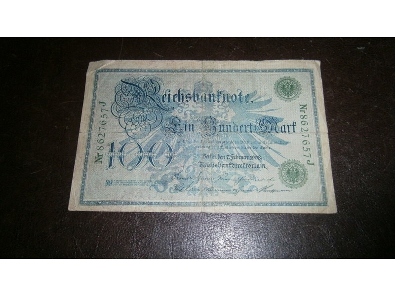 GERMANY 100 MARK 1908