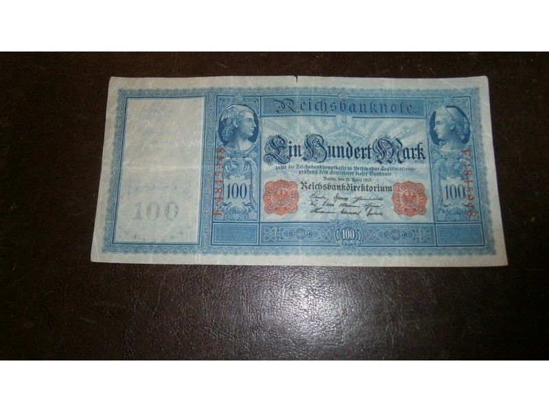 GERMANY 100 MARK 1910