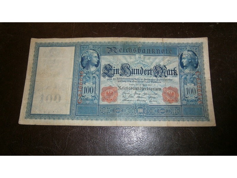 GERMANY 100 MARK 1910