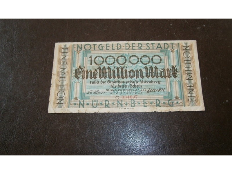 GERMANY 1.000.000 MARK 1923