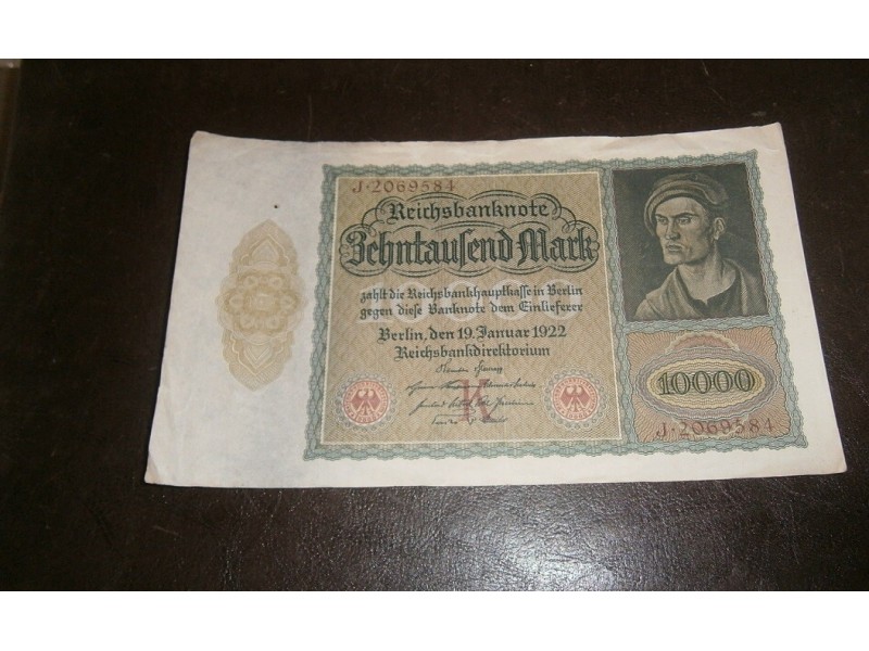 GERMANY 10.000 MARK 1922