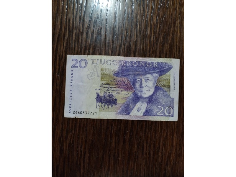 Švedska 20 kruna