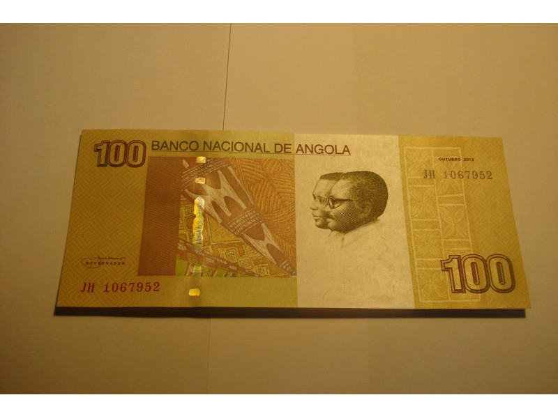 ANGOLA - 100 KWANZAS - 2012