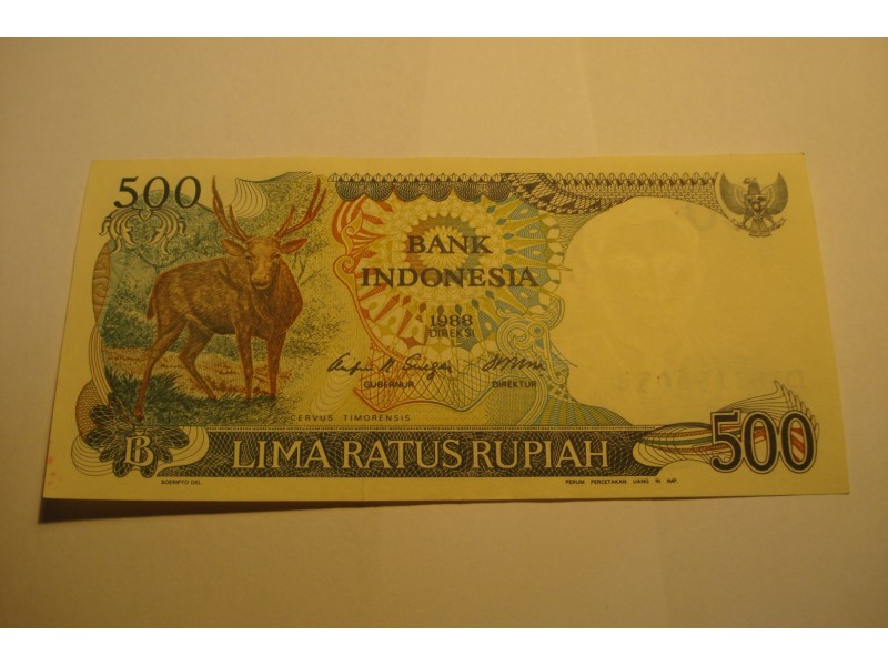 INDONEZIJA - 500 RUPIJA - 1988