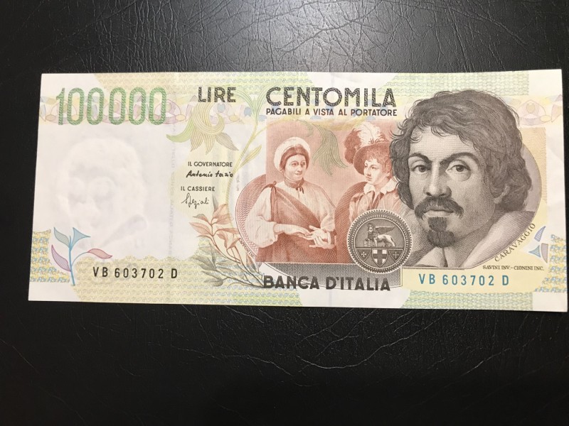 ITALIJA 100 000 LIRA.1994.