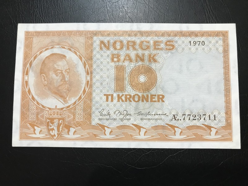 NORVEŠKA 10 KRUNA.1970.